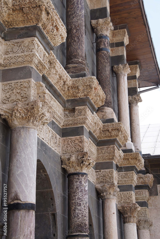 Corinthian columns of the courtyard Stock Photo | Adobe Stock