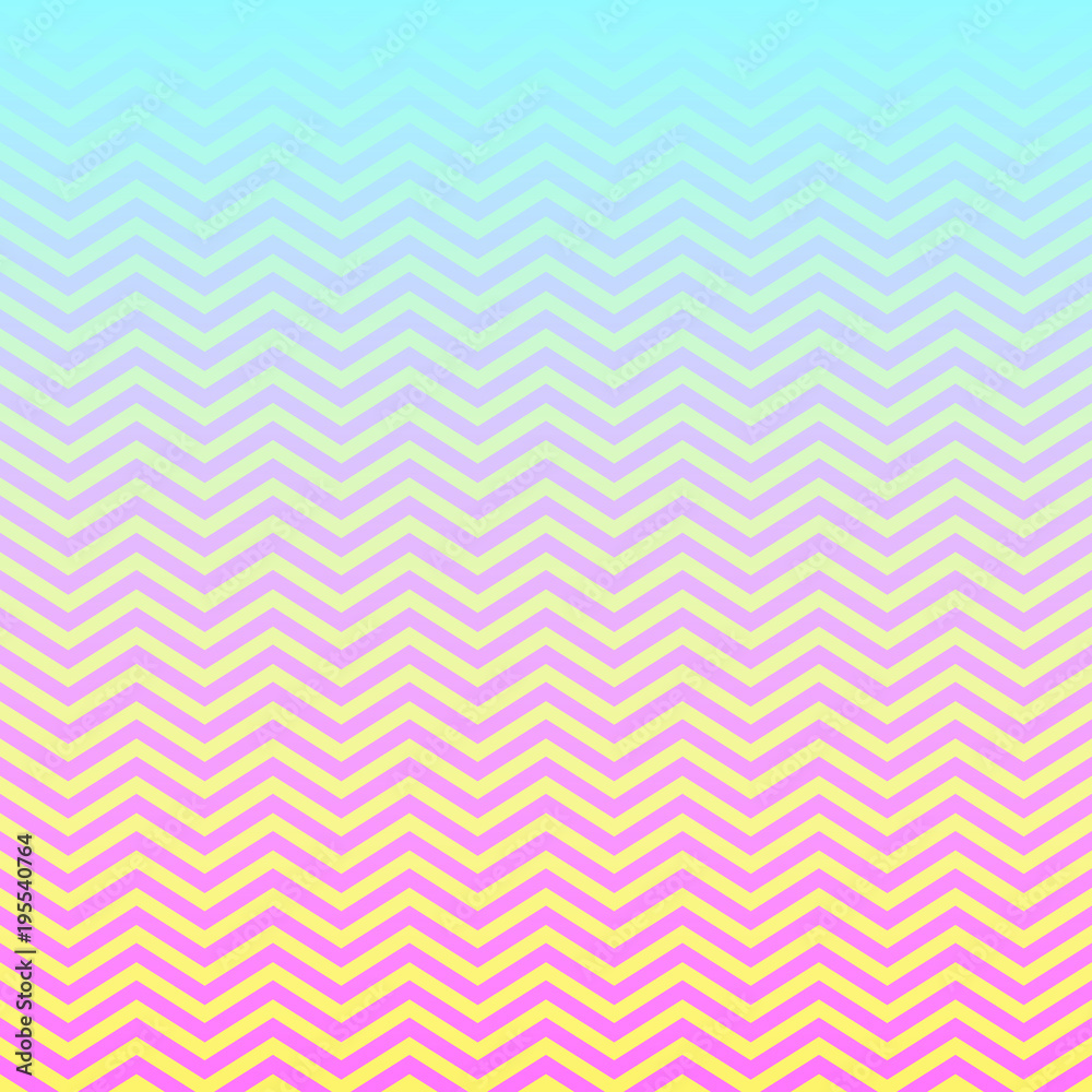 Pink Ombre Chevron Background
