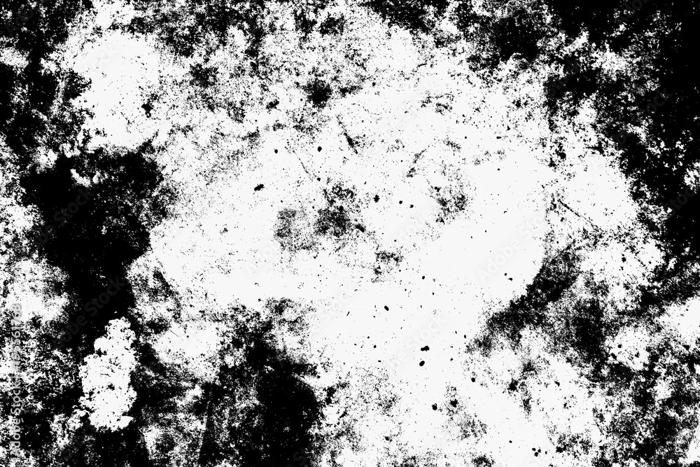 Black and white grunge urban texture with copy space. Abstract surface ...