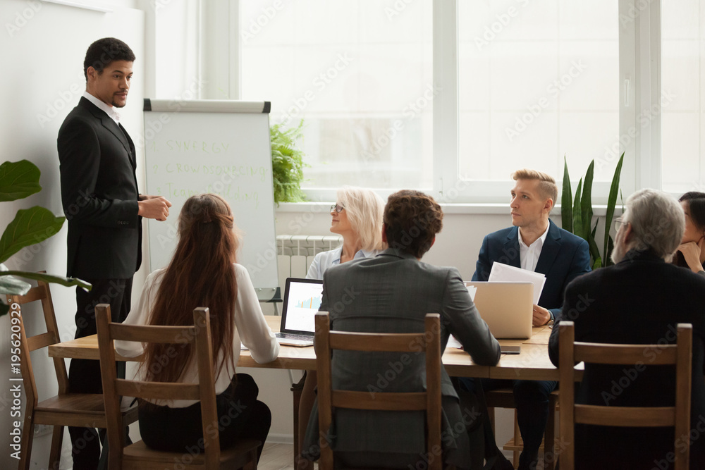 Conference Room With Black People