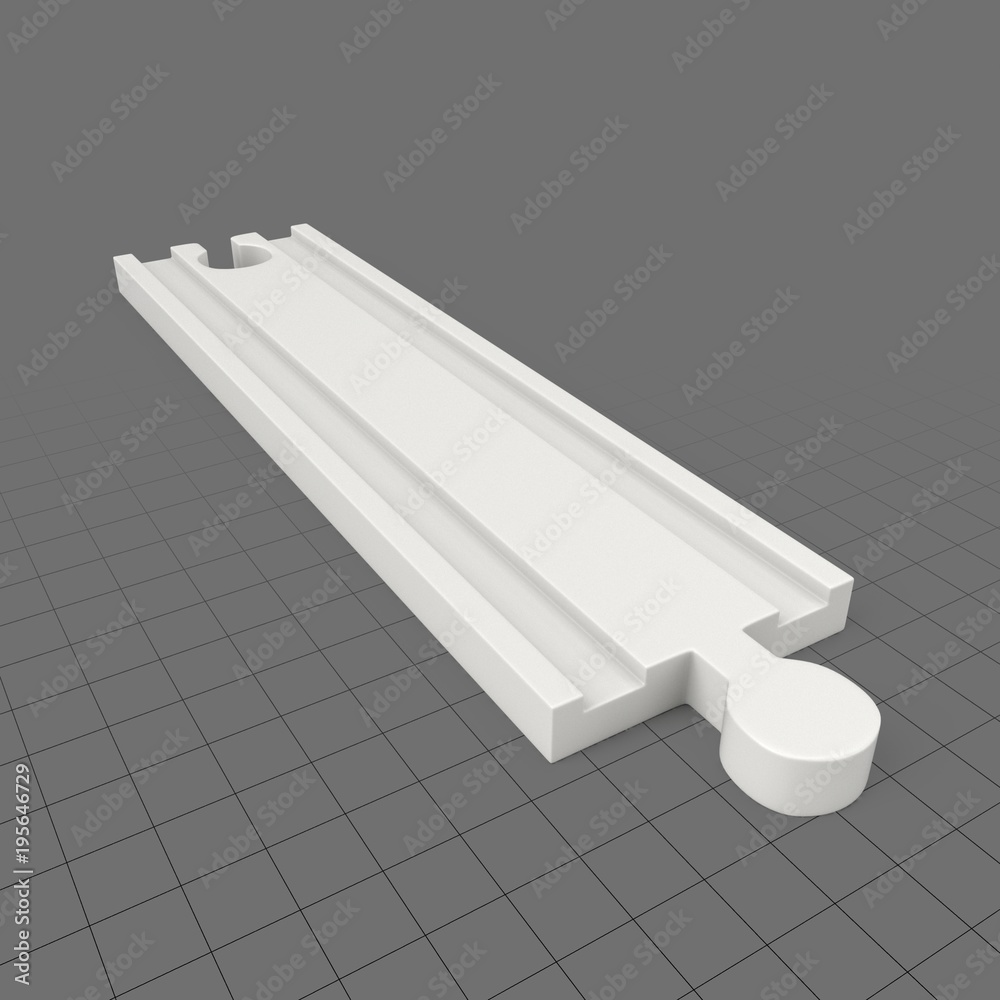 Flat track Stock 3D asset | Adobe Stock