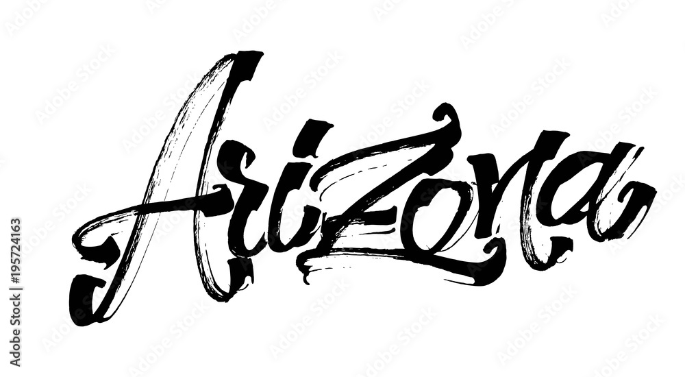 Calligraphy Lettering A Z