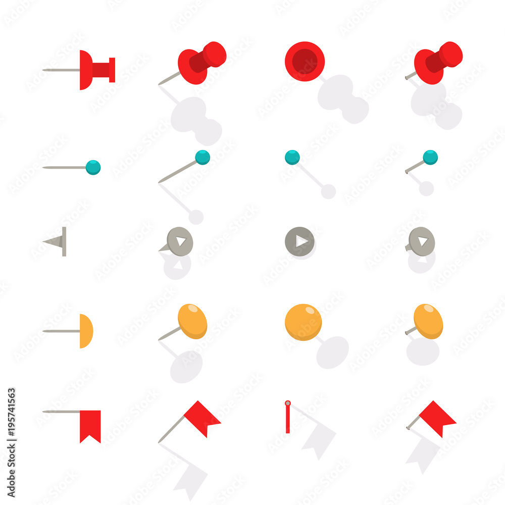 Map Push Pin Vector