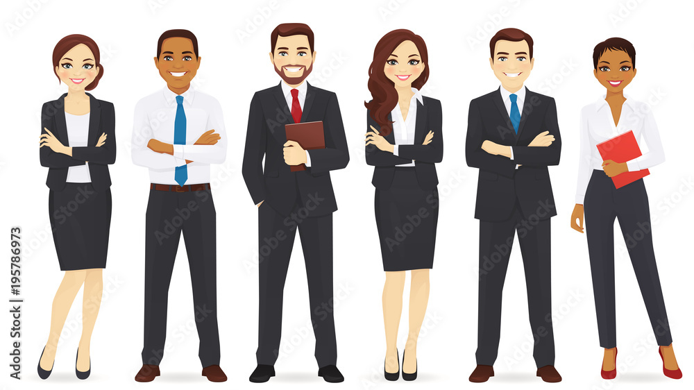 Business Group Vector