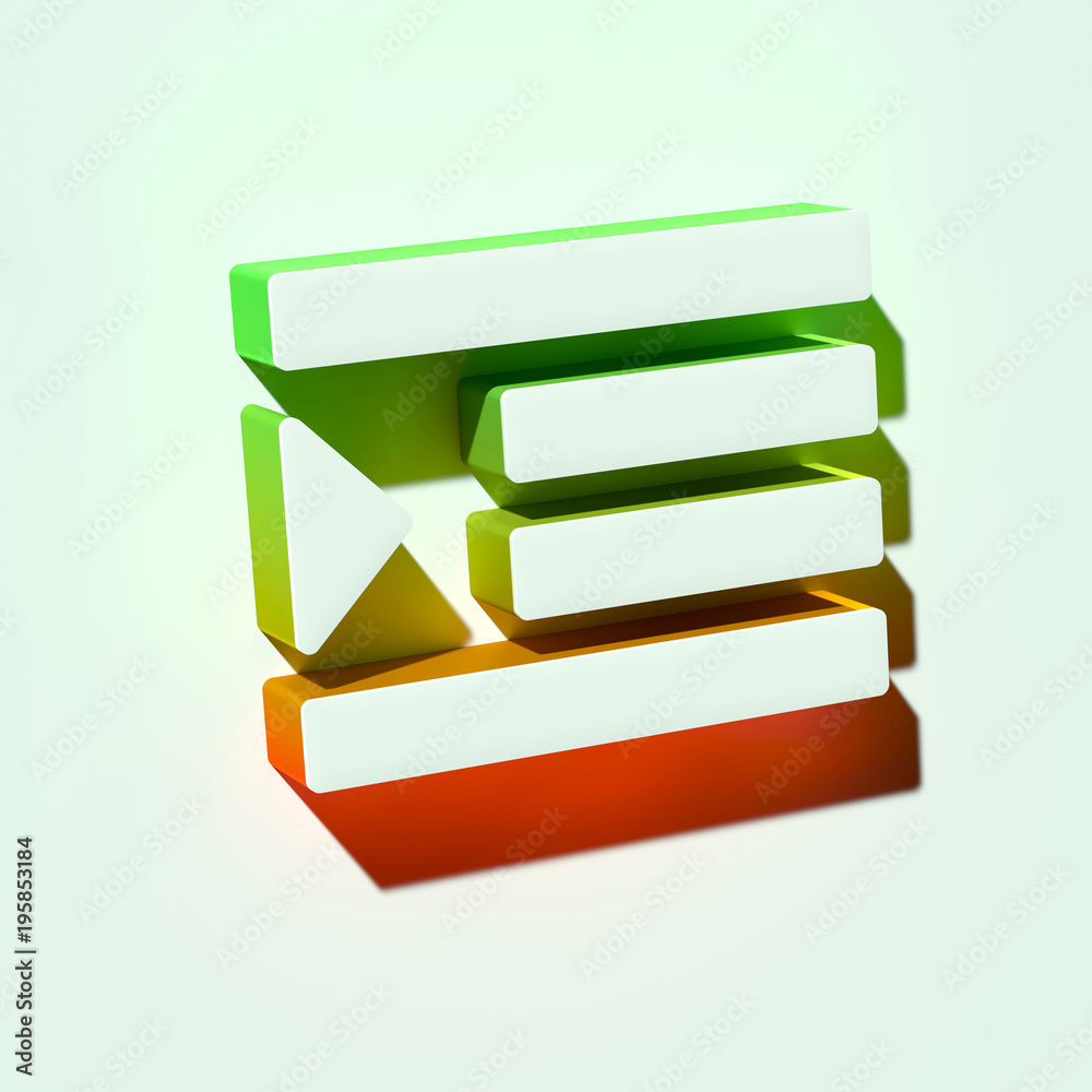 White Indent Icon. 3D Illustration of White Align, Document, Grid ... White Indent Icon. 3D Illustration of White Align, Document, Grid ...