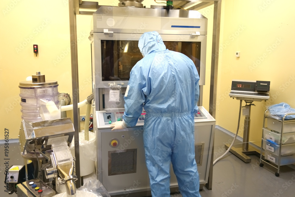 One of stages of drugs production Stock Photo | Adobe Stock