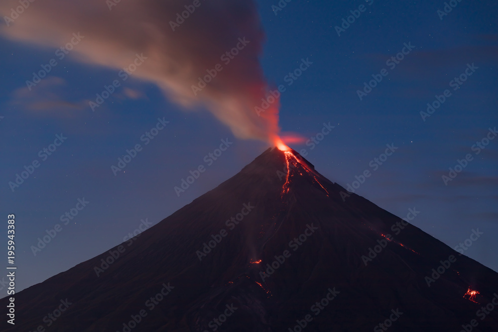 Mount Mayon, Albay, Philippines Stock Photo | Adobe Stock
