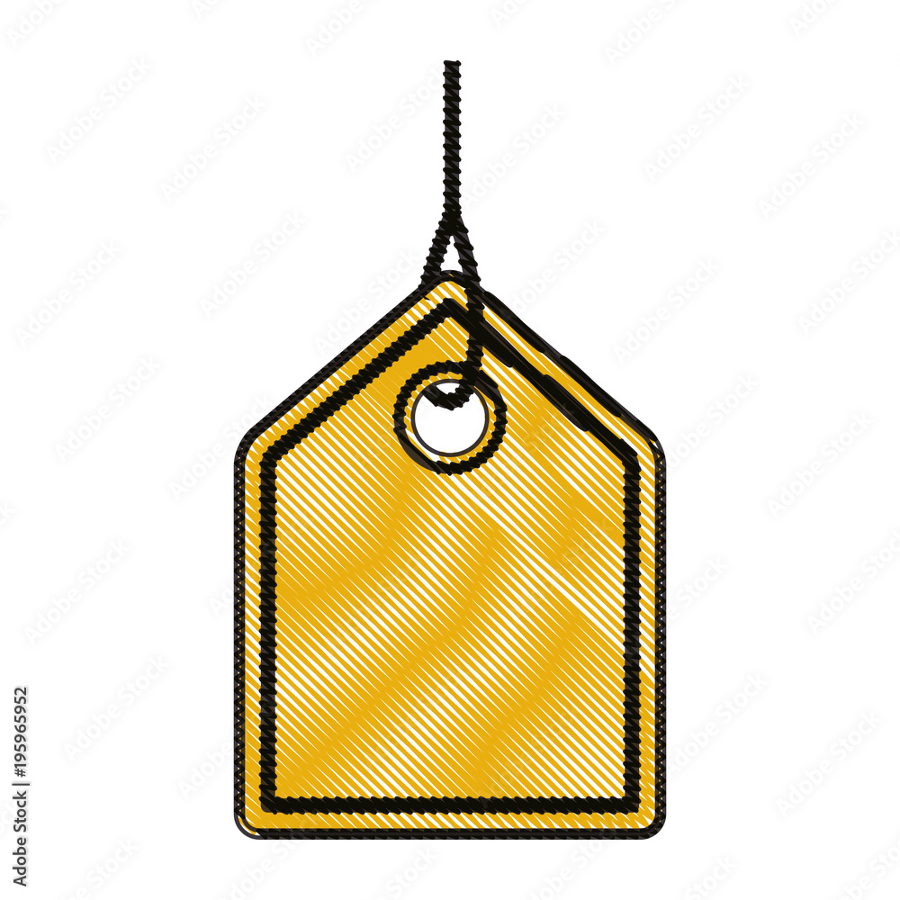 commercial hangtag hanging icon vector illustration design Stock Vector ...