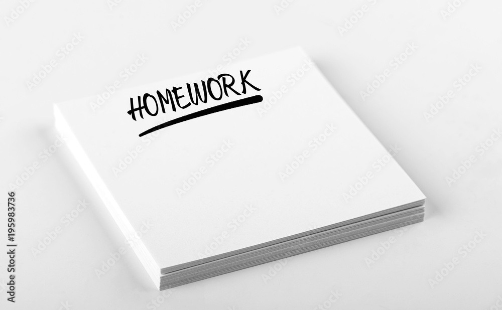 The Word Homework