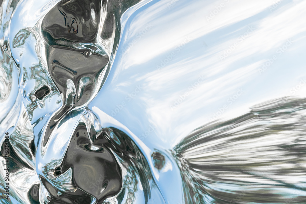 Curved abstract metallic background, texture Stock Photo | Adobe Stock