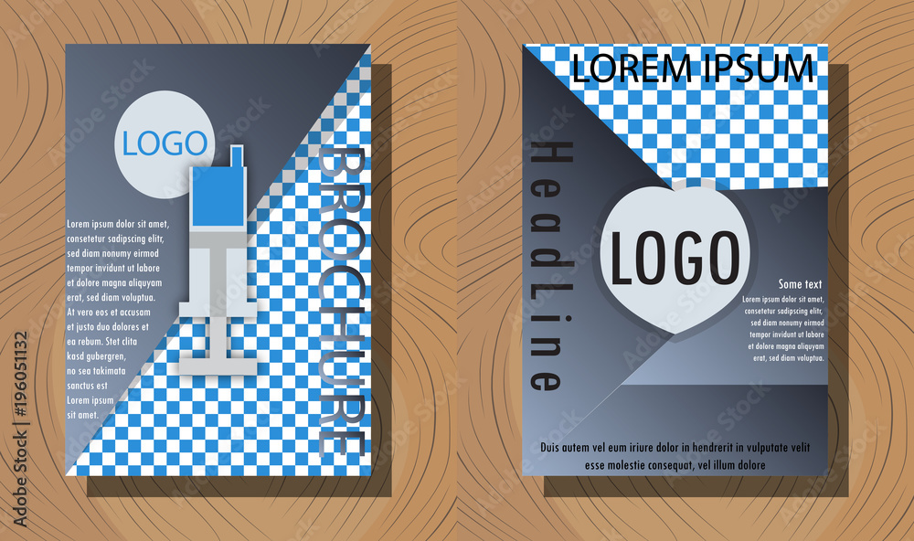 Vetor de Original Presentation templates. Easy Use in presentation ...