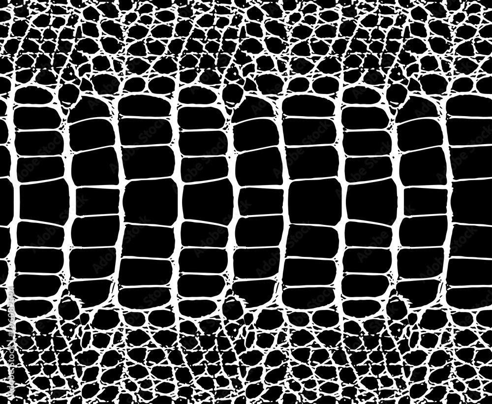 Snake skin pattern texture repeating seamless monochrome black & white ...
