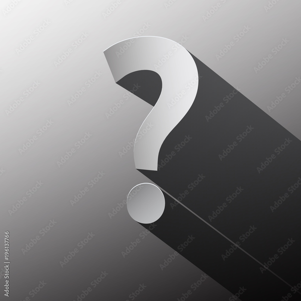 Question Mark Vector Symbol Stock Vector | Adobe Stock