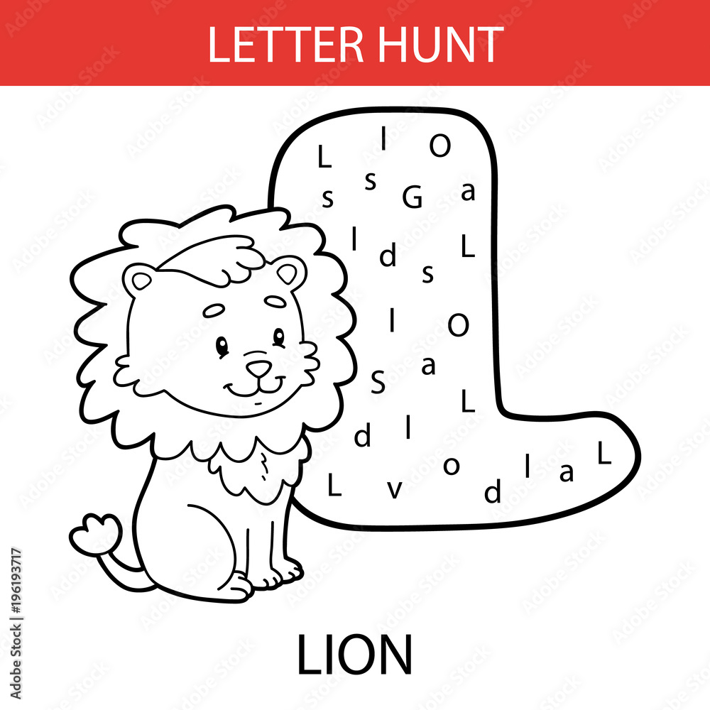 Vector illustration of printable kids alphabet worksheets educational ...