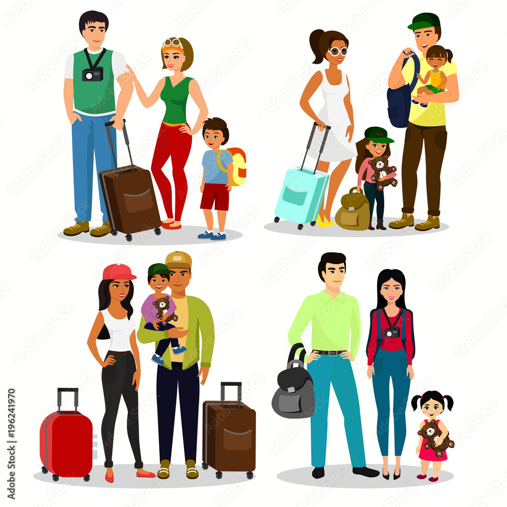 Travel People Vector