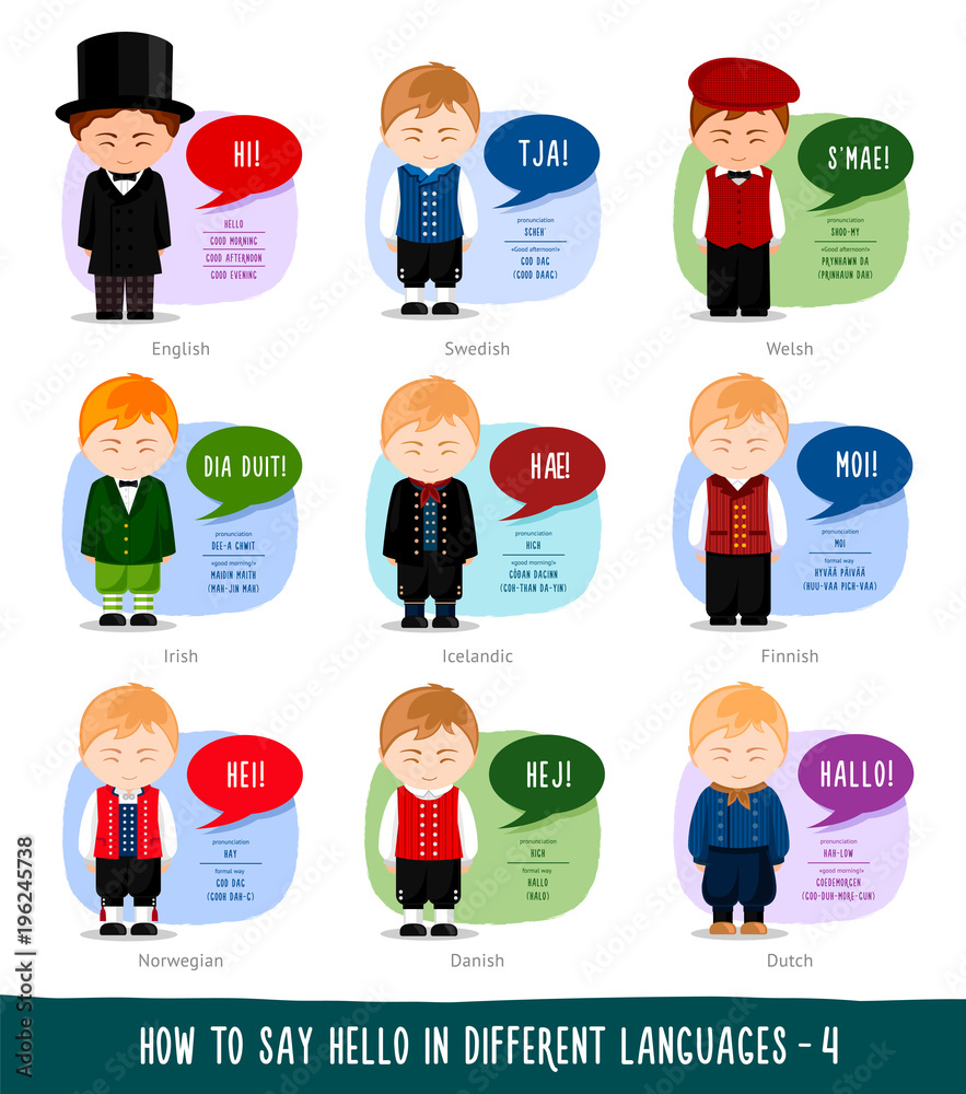 Swedish Language Hello