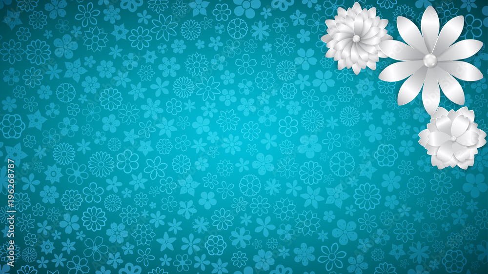 Light Colour Flower Background