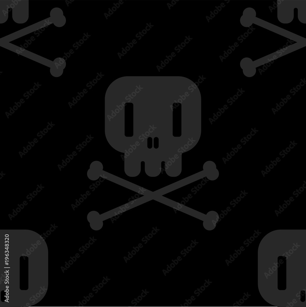 Pirate wallpaper skull with crossbones, design pirate wallpaper Stock ...