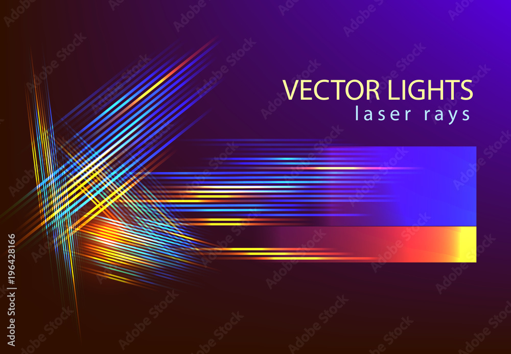 Abstarct futuristic background with light speed lines for technology ...