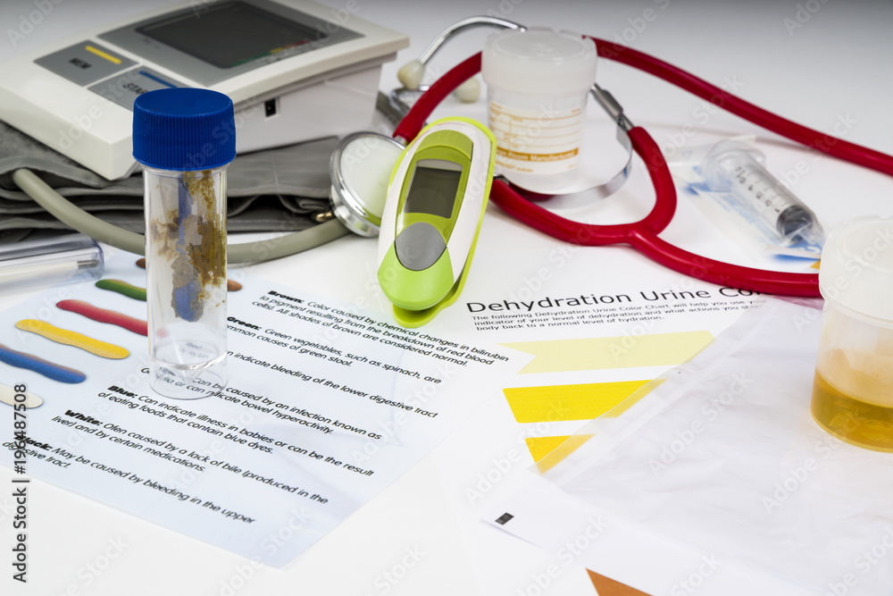 Health Check Testing. Medial items for completing a regular health ...