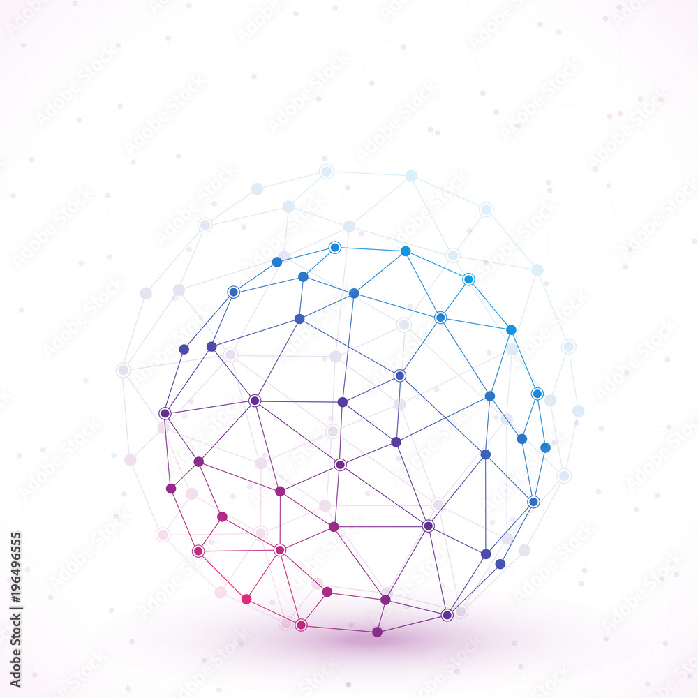 Geometric lattice , the molecules in the circle. Round composition of ...