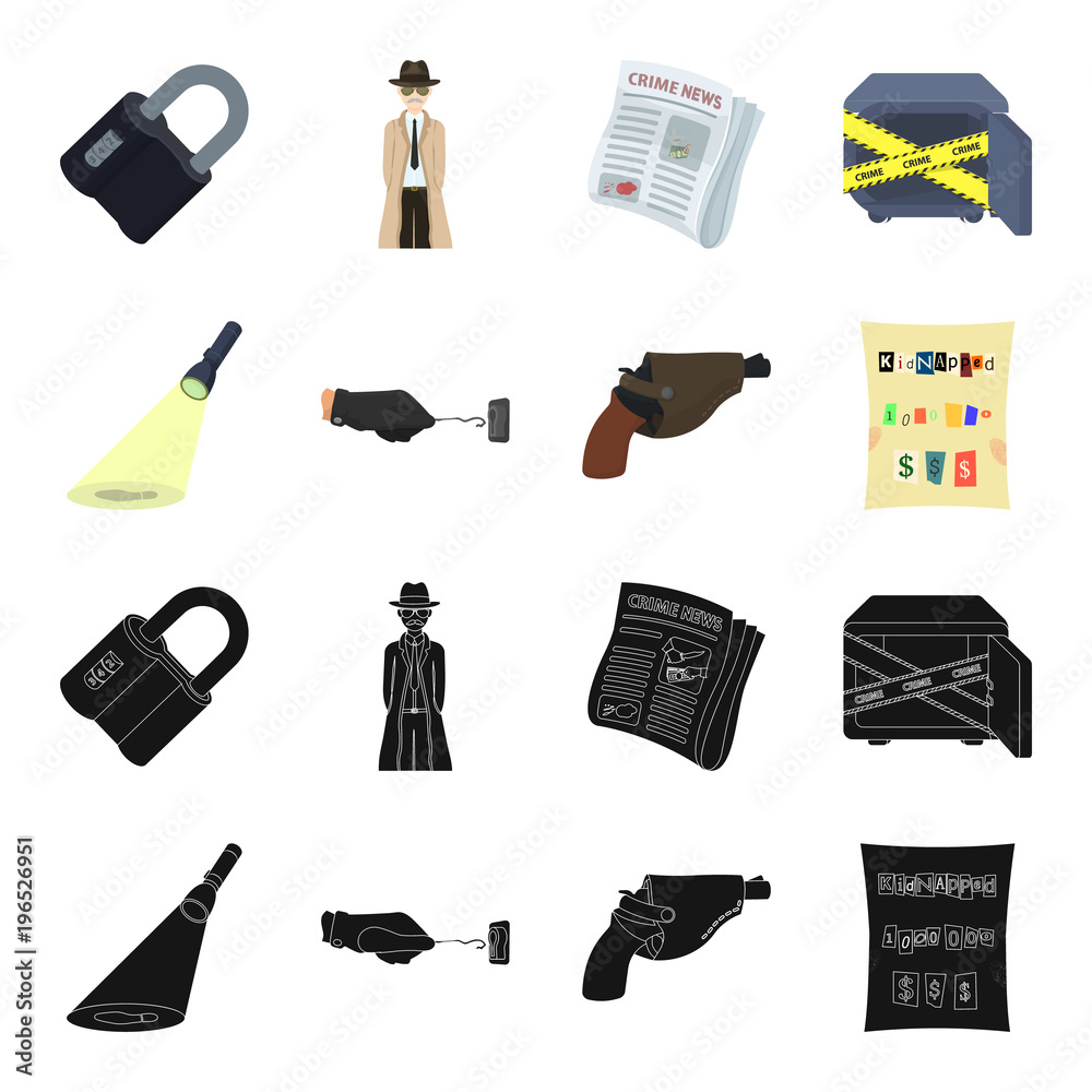 The detective s flashlight illuminates the footprint, the criminal s ...