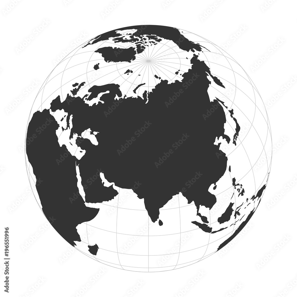 Asia Continent Clip Art