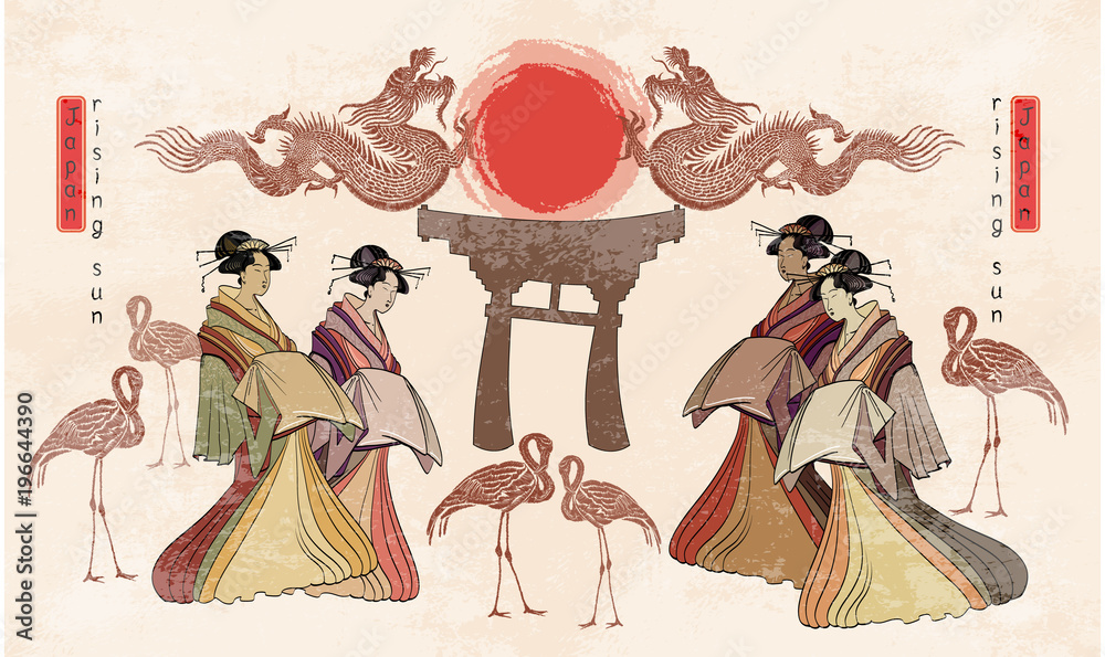 Japanese Traditional Drawings