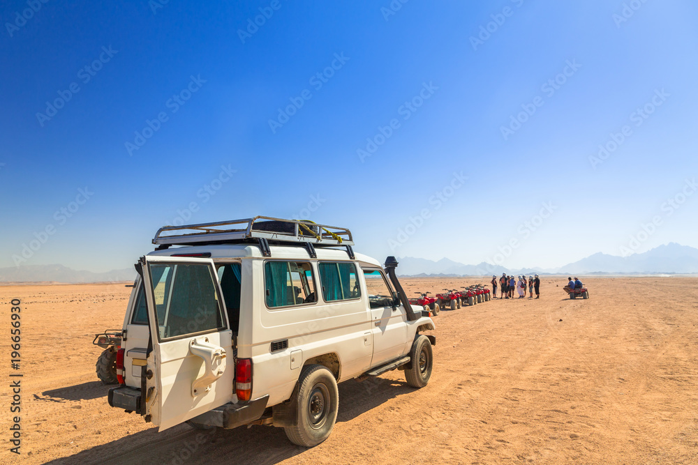 Off road trip to african desert of Egypt Stock Photo | Adobe Stock