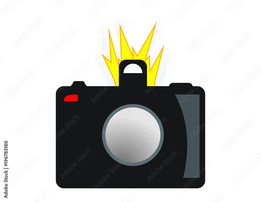 Camera Flash Vector