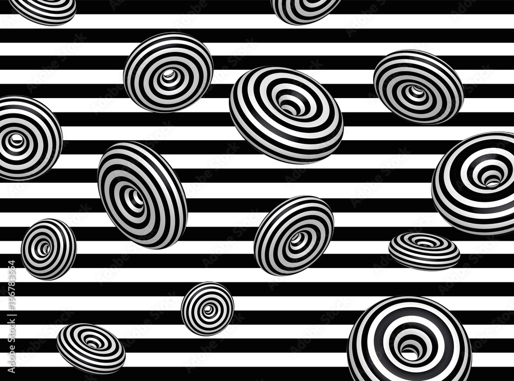 BW Pattern Stock Vector | Adobe Stock