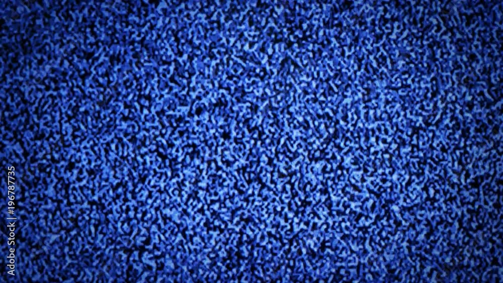 Natural TV noise close-up. Copy space background. Stock Video | Adobe Stock