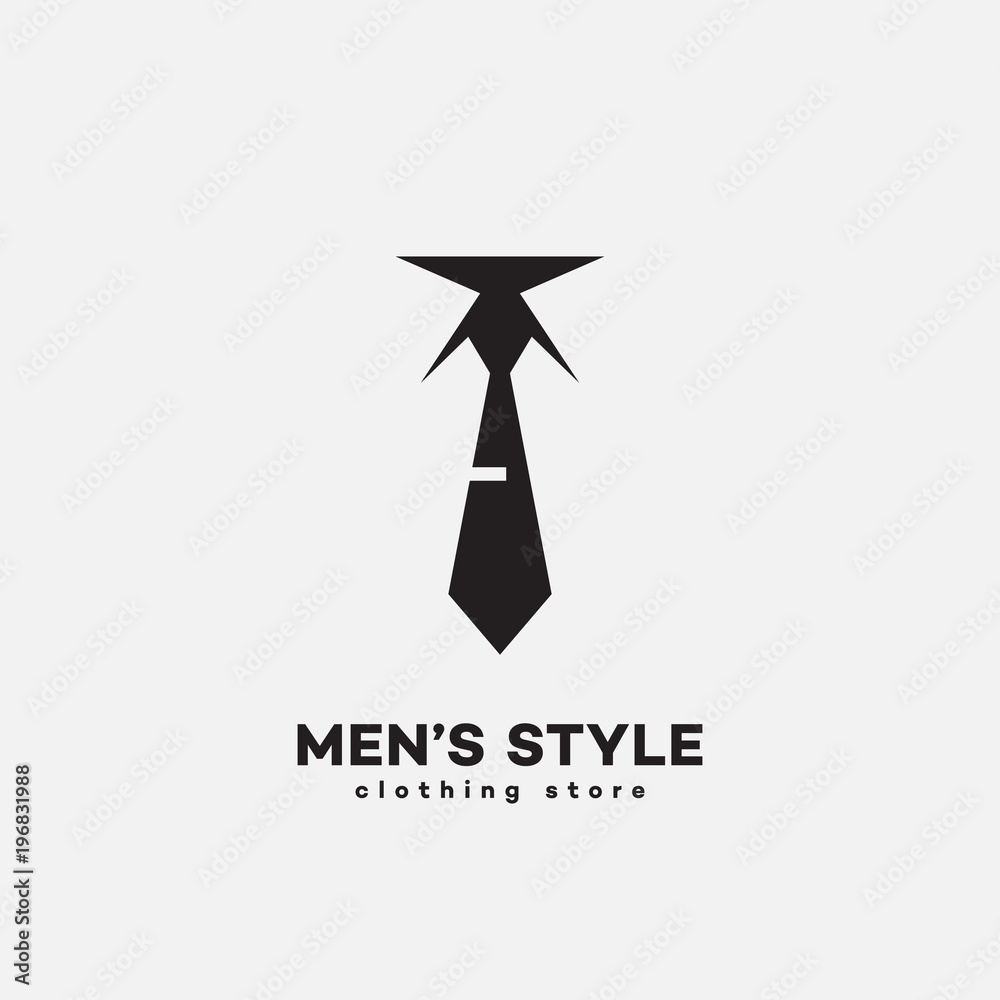 Men's style logo Stock Vector | Adobe Stock
