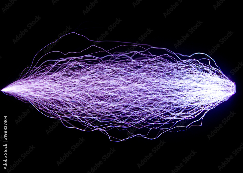 Student's project. This Spark discharge created by an spark discharge ...