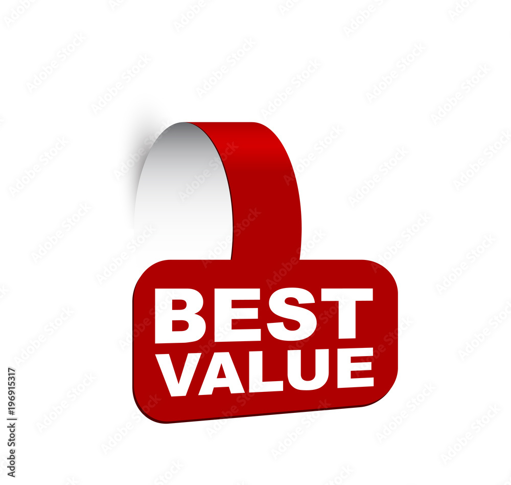 banner best value Stock Vector | Adobe Stock