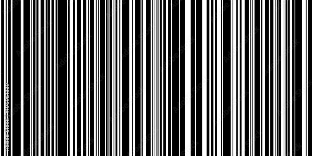 Vertical Black & White Stripe Lines Background Textures. Barcode ...