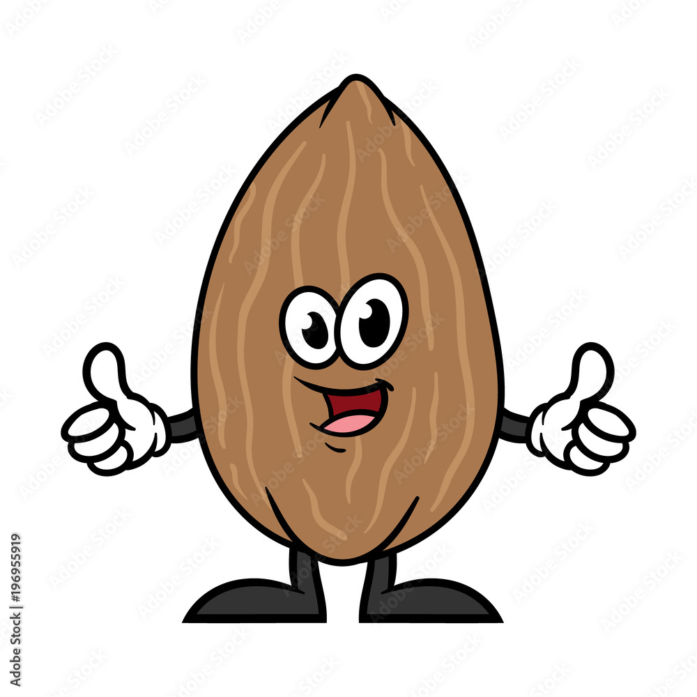 Almond Cartoon