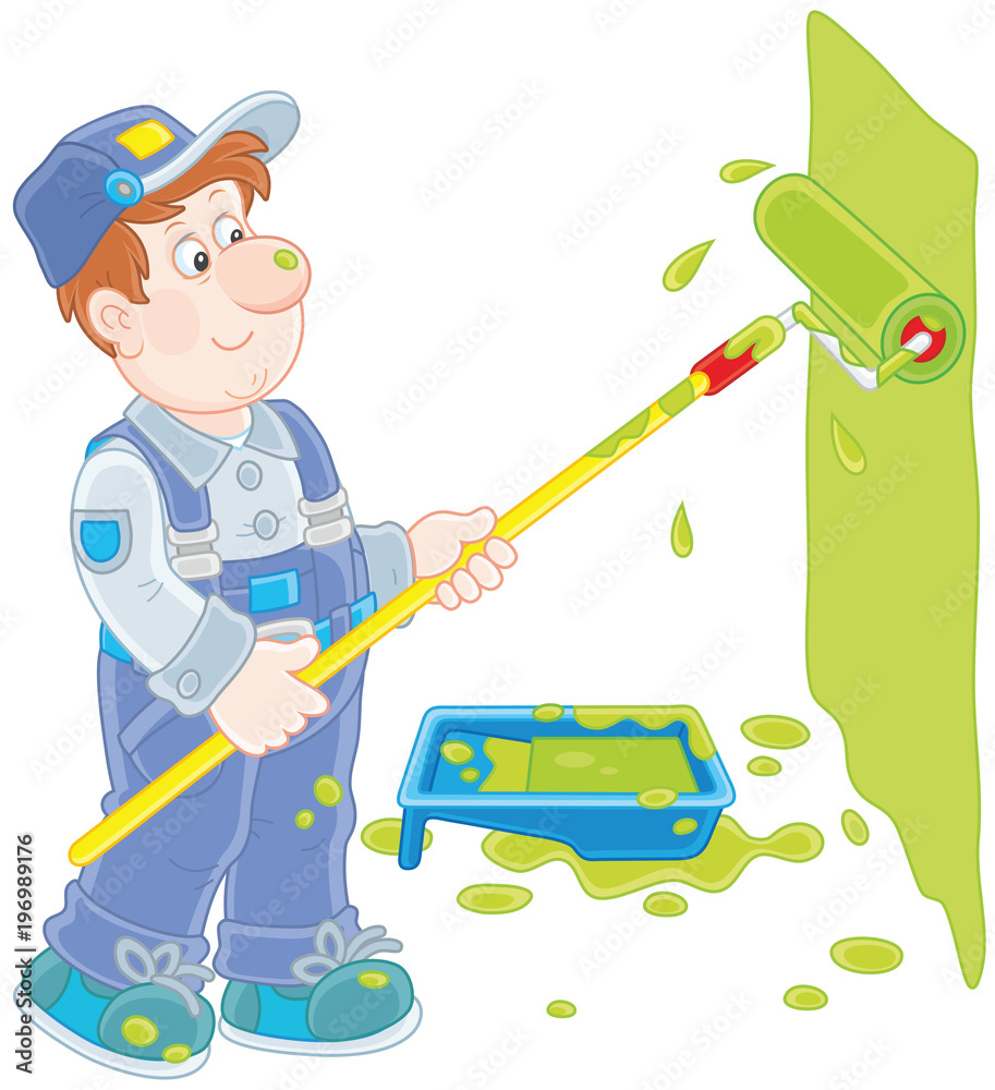 Cartoon Painting Walls