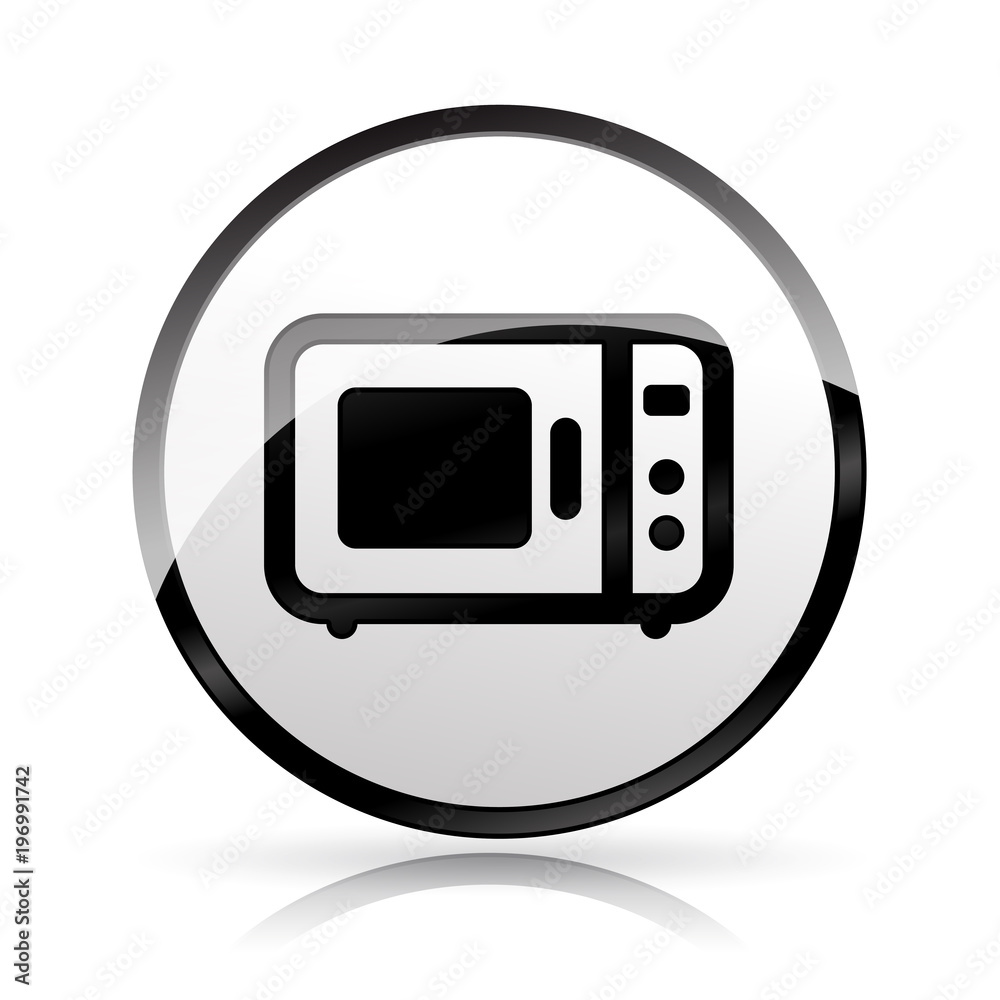 oven icon on white background Stock Vector | Adobe Stock