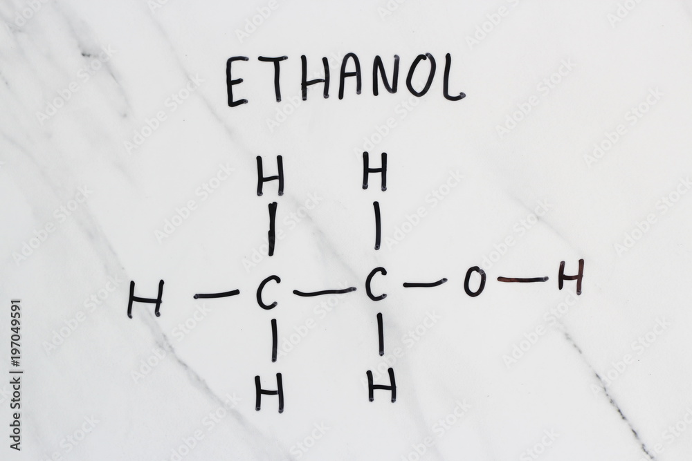 Ethanol Butanol Strukturformel Butan Difference Struktur Chemie