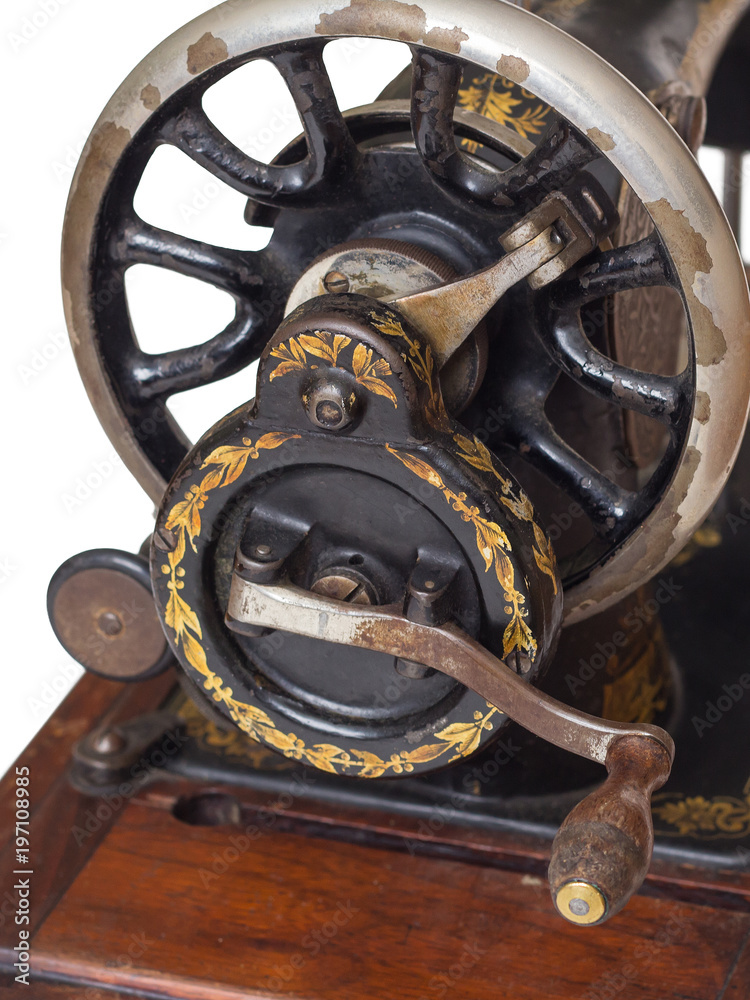 Drive Wheel Sewing Machine