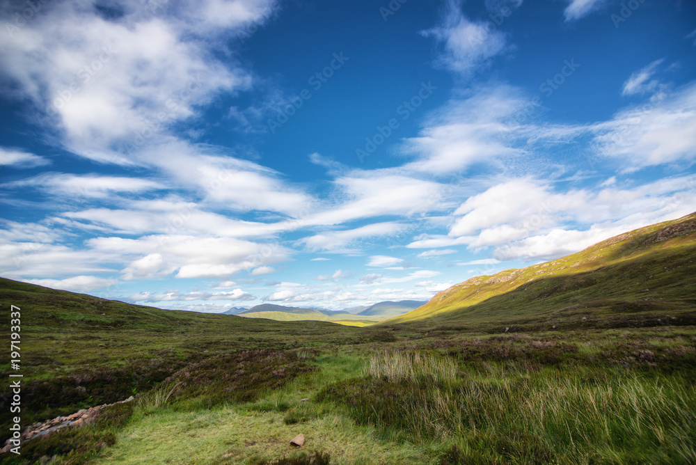 Scottish view during the West Highland Way Stock Photo | Adobe Stock