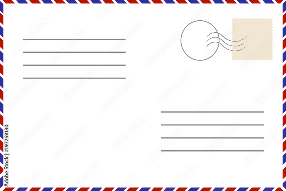 Airmail Template