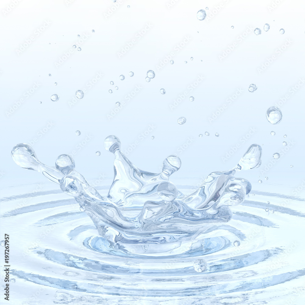 How To Draw A Water Drop Splash