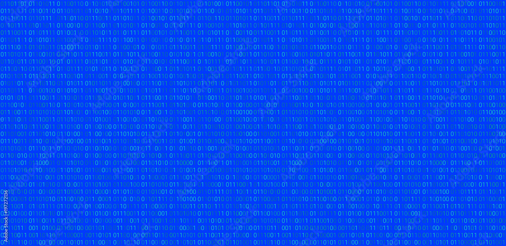 Binary code pattern. Seamless digital technology background. abstract matrix. programming ...