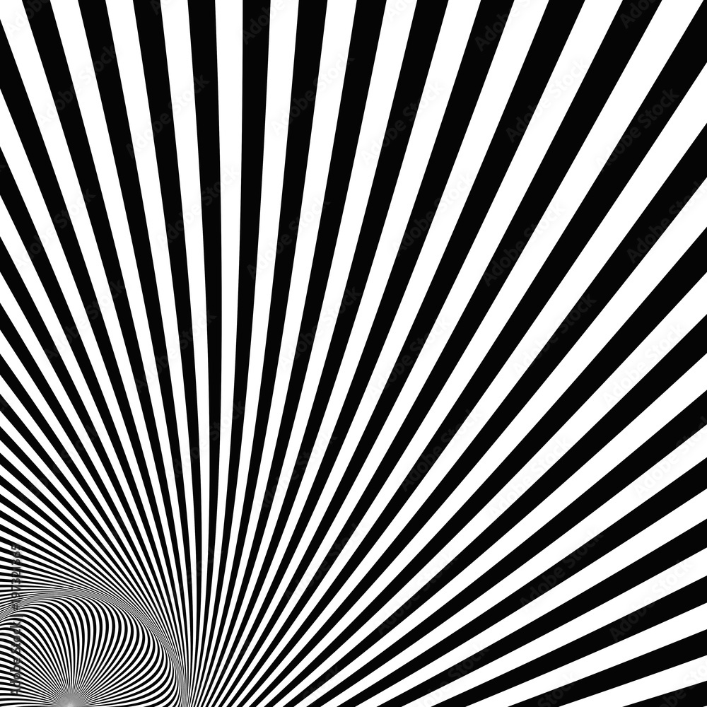Monochrome spiral pattern background design - vector illustration Stock ...