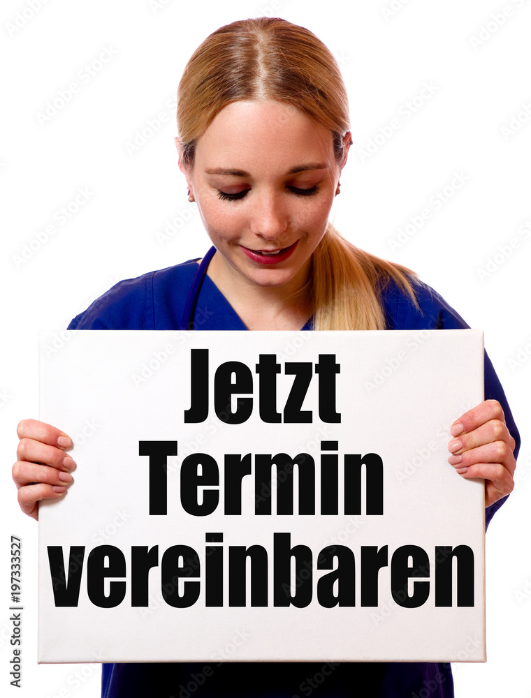 Jetzt Termin vereinbaren Stock-Foto | Adobe Stock