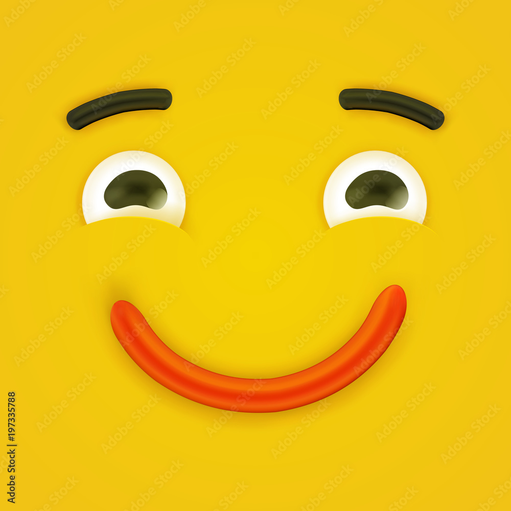 Amazed Smiley Face