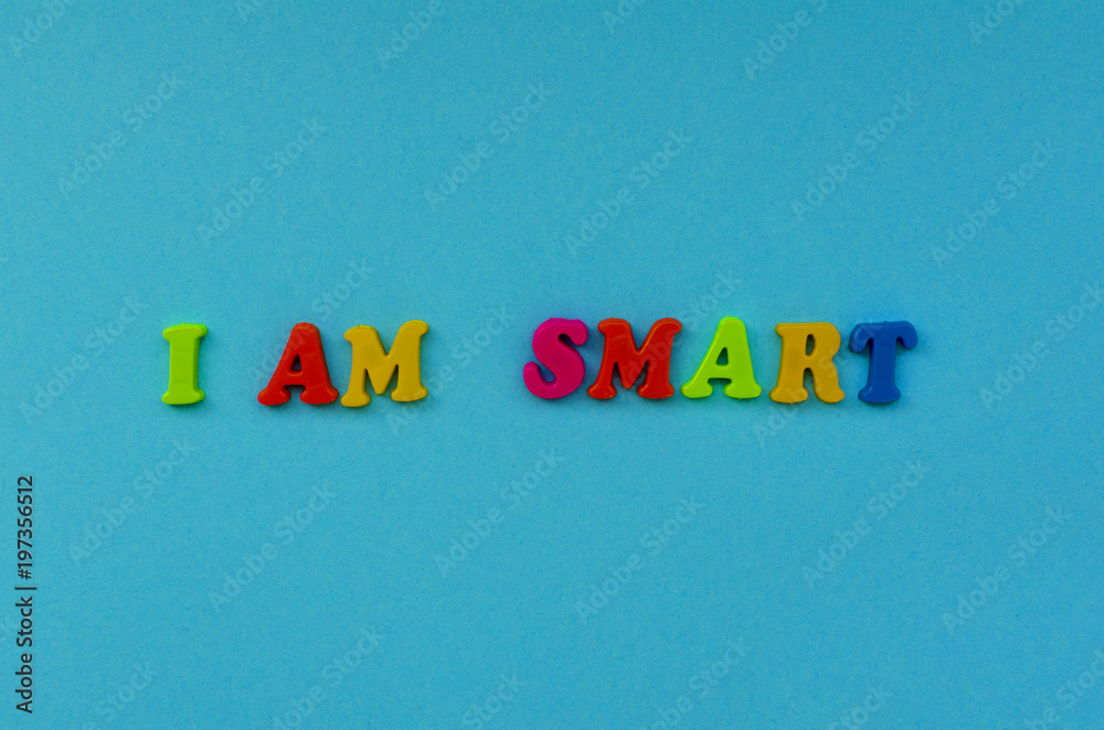 The Word Smart In Letters