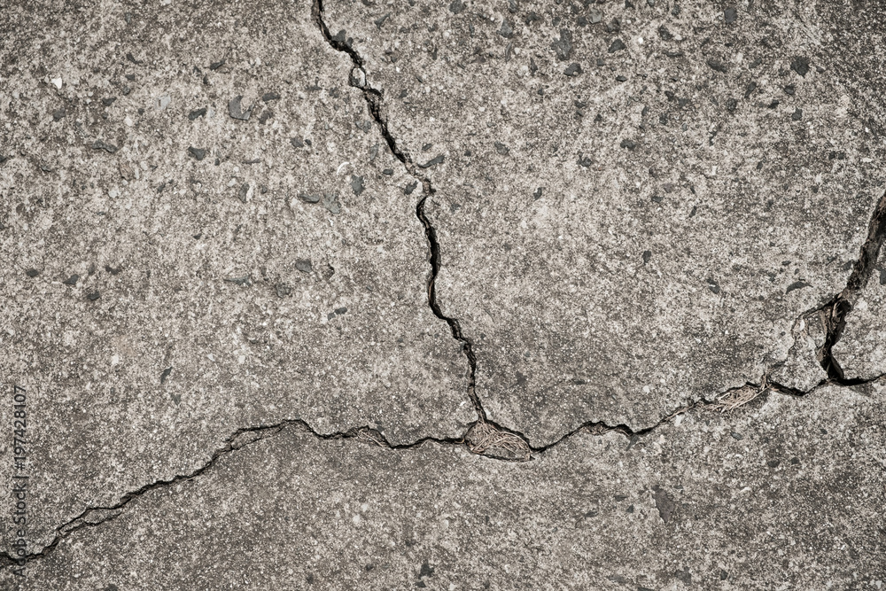 Cracked Concrete Floor Texture